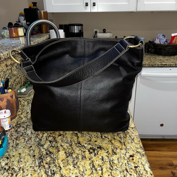 A.P.C. | Bags | Like New Authentic Apc Pebbled Leather Huge Hobo ...